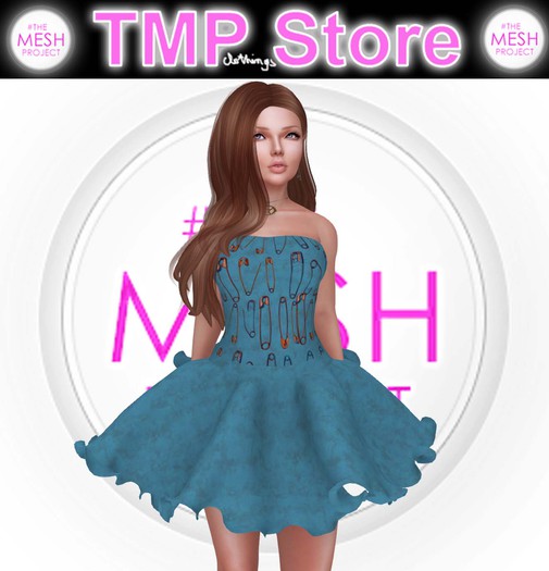 Second Life Marketplace - // TMP Clothings Shop // Baby Doll Blue ...