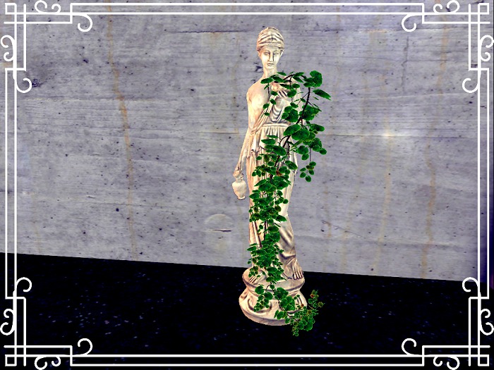 Second Life Marketplace - Ivy Lady Mesh Statue