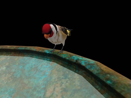 Second Life Marketplace - GD MESH FOUNTAIN OF ANIMATED BIRDS