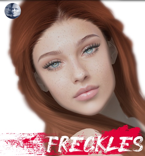 Second Life Marketplace - Josie - Freckles #1 - for Genus