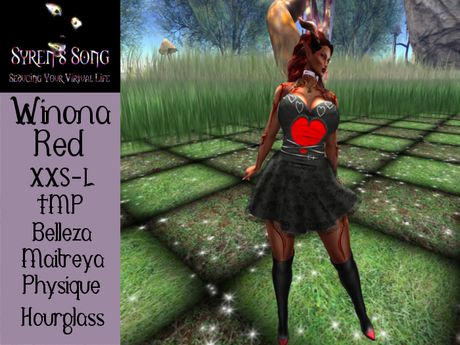 Second Life Marketplace - Syren's Song (Add Me!)- Winona Red