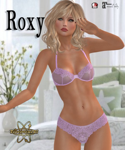 Second Life Marketplace - ~EccentriciXi~ Lingerie Roxy Violet