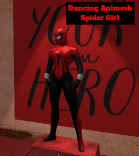 Second Life Marketplace - Dancing Animesh Spider Girl