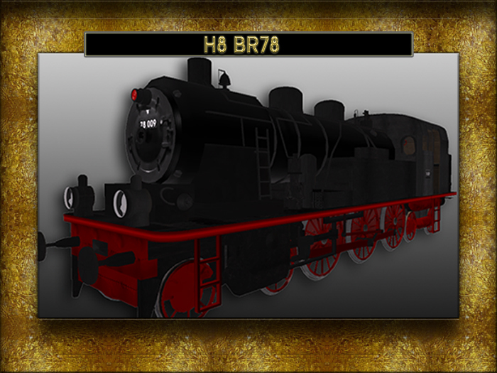 Second Life Marketplace - [H8 MOTORS] BR78 STEAM ENGINE