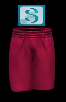 Second Life Marketplace - MERC - BOARD SHORTS - RED - SIGNATURE GIANNI