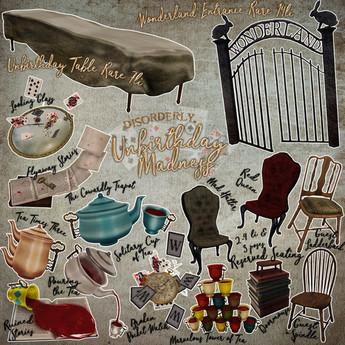 Second Life Marketplace - DISORDERLY. / UNBIRTHDAY MADNESS / GUEST SEAT ...
