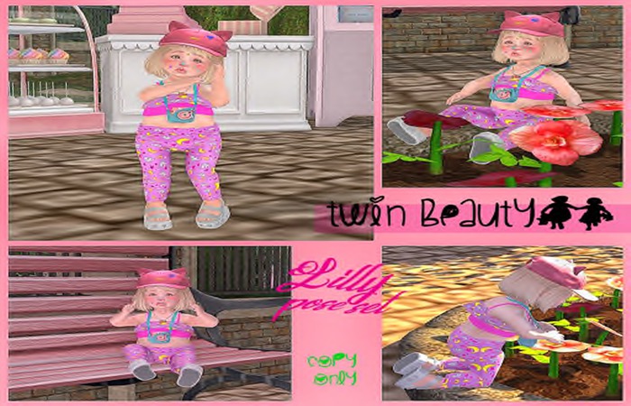 Second Life Marketplace ~ Tb ~ Lilly Pose Set