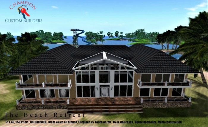 Second Life Marketplace - CCB * Beach Retreat * Box