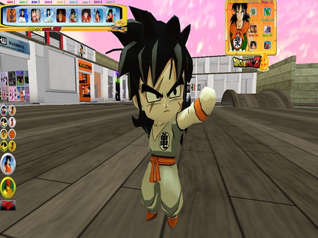 Second Life Marketplace - DBZ (Chibi Yamcha) Color "Gray