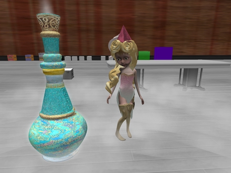Second Life Marketplace - Genie In a Bottle floor & shelf version-bag