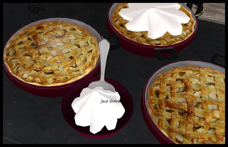Second Life Marketplace - FALL SALE Apple Pies - Steam on off or ...