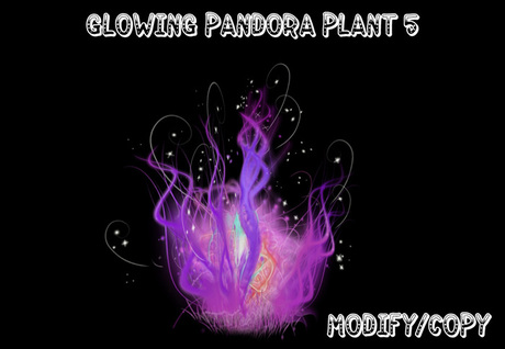 Second Life Marketplace - 19 Glowing Pandora Plants (Flexi)