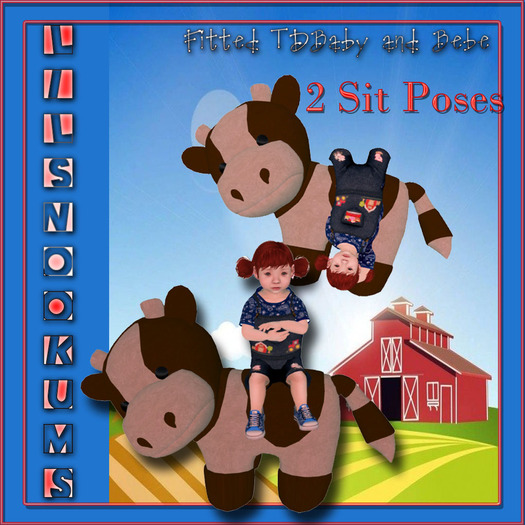 Second Life Marketplace - {LiL*SnOokums} Cow Seat