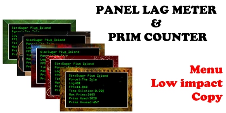 Second Life Marketplace - Sim lag & prim counter