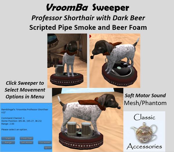 Second Life Marketplace - VroomBa Professor Shorthair (box)