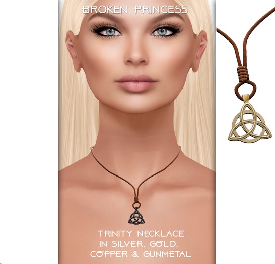 Second Life Marketplace - Broken Princess - Trinity Necklace