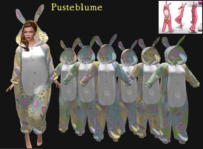 Second Life Marketplace - [Pusteblume] Texture for MI962264 Ladies ...