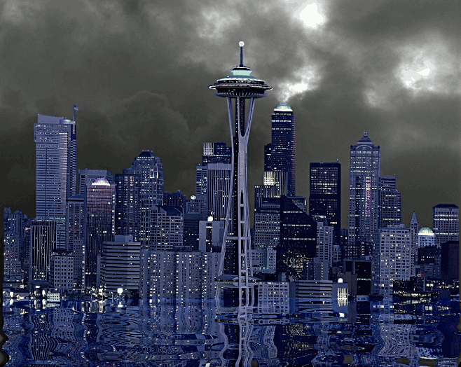 Second Life Marketplace - Sanna Its Like Gotham City (Seattle Modified ...