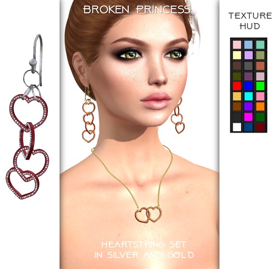 Second Life Marketplace - Broken Princess- Heart String Set