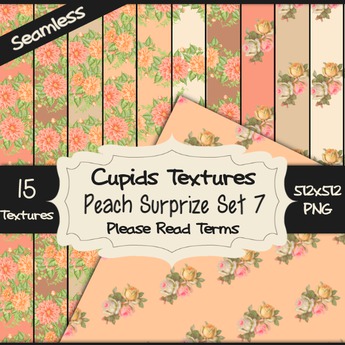 Second Life Marketplace - *Cupids Textures * 15 PEACH SURPRIZE SET 7