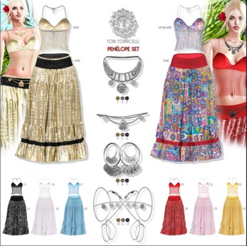 Second Life Marketplace - RARE // TORI TORRICELLI // Penelope // Gypsy ...