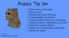 Second Life Marketplace - {Gemini} Puppy Tip Jar v3.0 (boxed)