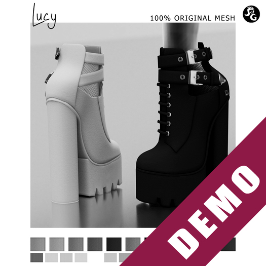 Second Life Marketplace - ::SG:: Lucy Shoe - DEMO - (Hud is only on ...