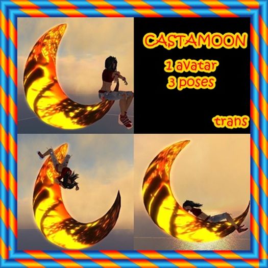 Second Life Marketplace - MOON CASTAMOON 1 avatar 3 poses