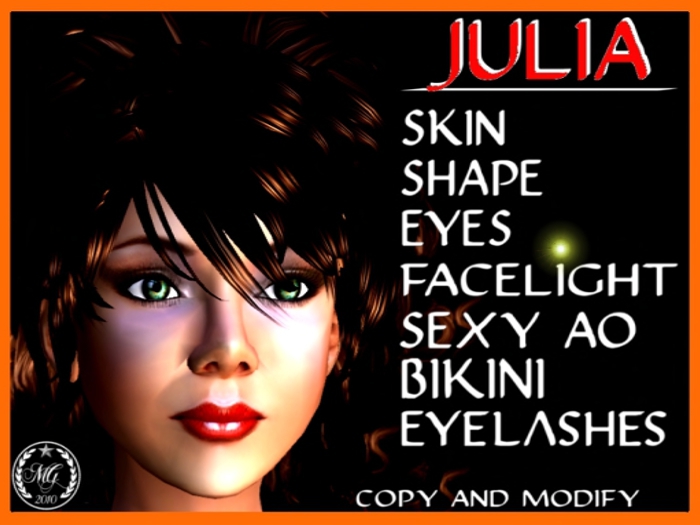 Second Life Marketplace ★ Mg ★ Julia Complete Avatar