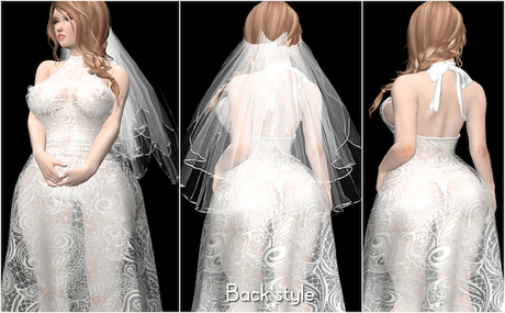 Second Life Marketplace - :KOYUKI: DEMO Purity Gown+Panty+Veil
