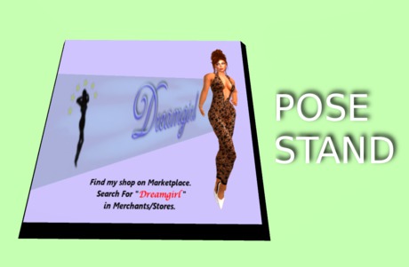Second Life Marketplace - Dreamgirl Pose Stand