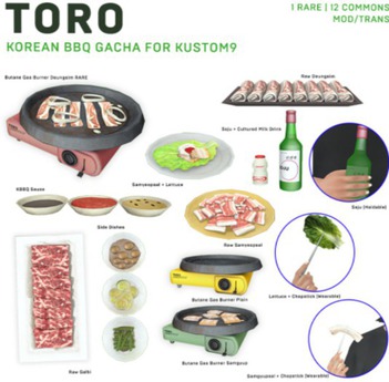 Second Life Marketplace - Toro. Raw Samyeopsal