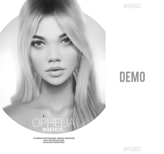 Second Life Marketplace - #PUMEC - Ophelia - DEMO - Genus Second Life Marketplace - #PUMEC - Ophelia - DEMO - Genus