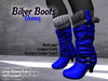 Second Life Marketplace - trinixxx Biker Boots Ocean