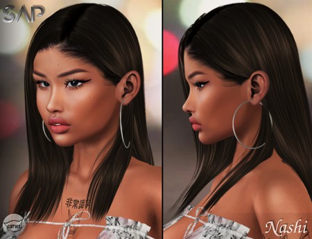 Second Life Marketplace - Sap ~ Nashi Shape - (Blasian) Catwa Catya ...