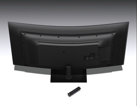Second Life Marketplace - Curved TV & Remote control 003