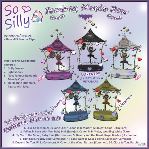 Second Life Marketplace - *{SS}* So Silly Fantasy Music Box - First ...