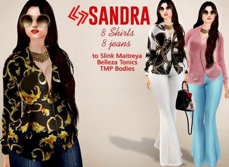 Second Life Marketplace - LEGENDAIRE SANDRA OUTFIT