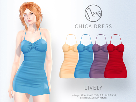 Second Life Marketplace - neve dress - chica lively