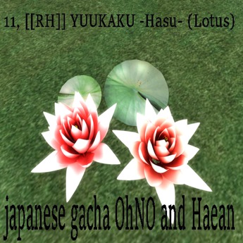 Second Life Marketplace - 11, [[RH]] YUUKAKU -Hasu- (Lotus)