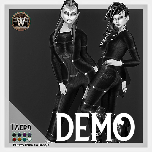 Second Life Marketplace - Wicca's Wardrobe - Taera Outfit DEMO [BOXED]