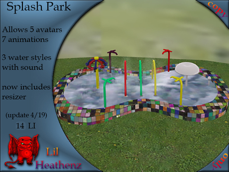 Second Life Marketplace - ~LH~Splash Park