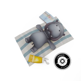 Second Life Marketplace - Pygmy Hippo 6 - Sunbathing (REZZ)