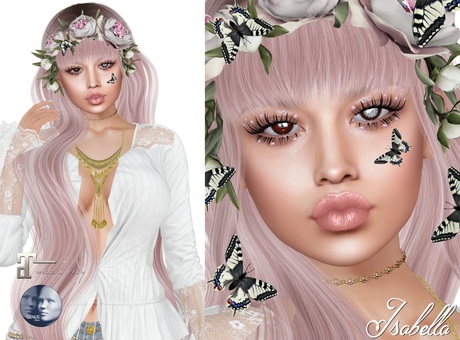 Second Life Marketplace - -bus- Isabella Shape. {Genus Baby Face}