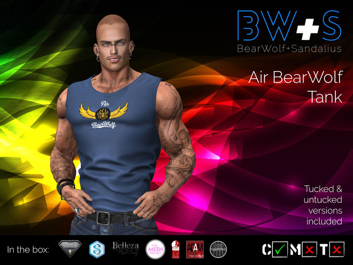 Second Life Marketplace - [BearWolf] Air BearWolf Tank