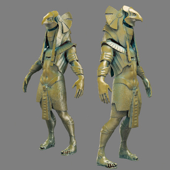 Second Life Marketplace - 3D / Anubis Guard Statue / 7 land impact