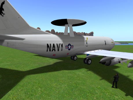 Second Life Marketplace - AWAC attachment for P8 Poseidon