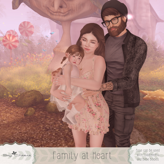 Second Life Marketplace - [SC] Say Cheese - Family at Heart