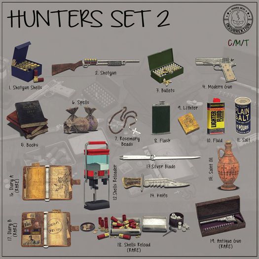 Second Life Marketplace - [IK] Hunters Set 2 - 18. Shells Reload - RARE ...