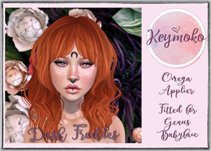 Second Life Marketplace - Keymoko - OMEGA - Dash Freckles